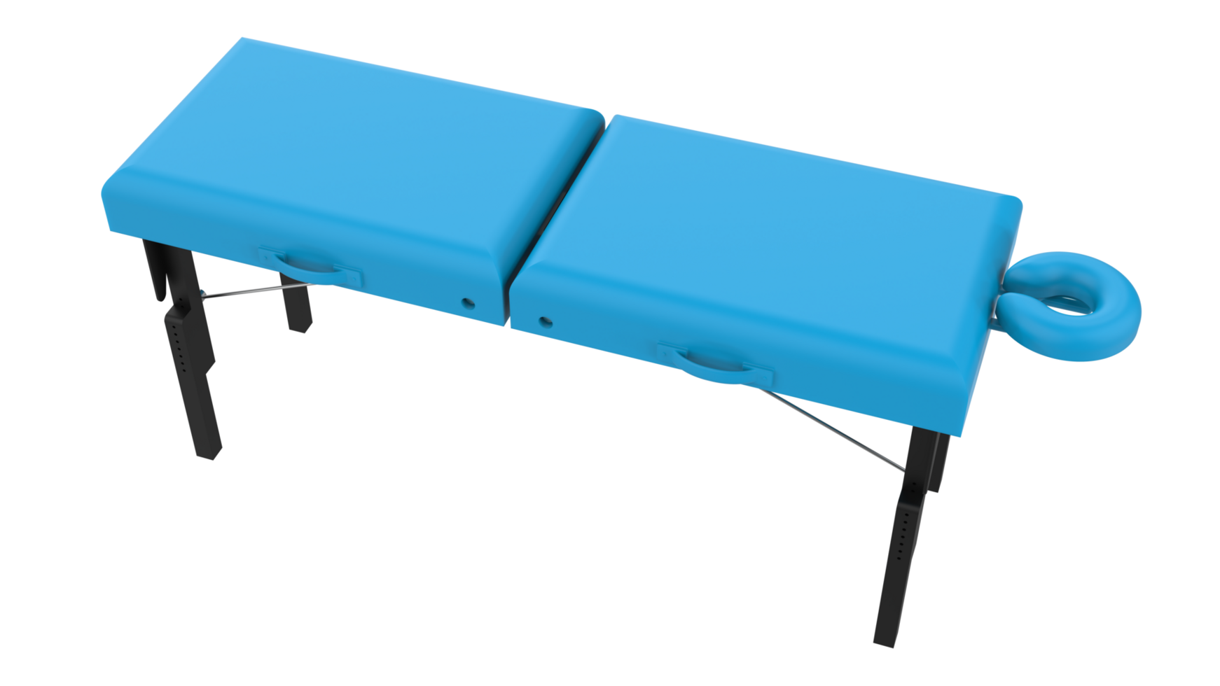 Massage Table Isolated On Background 3d Rendering Illustration 37365236 Png