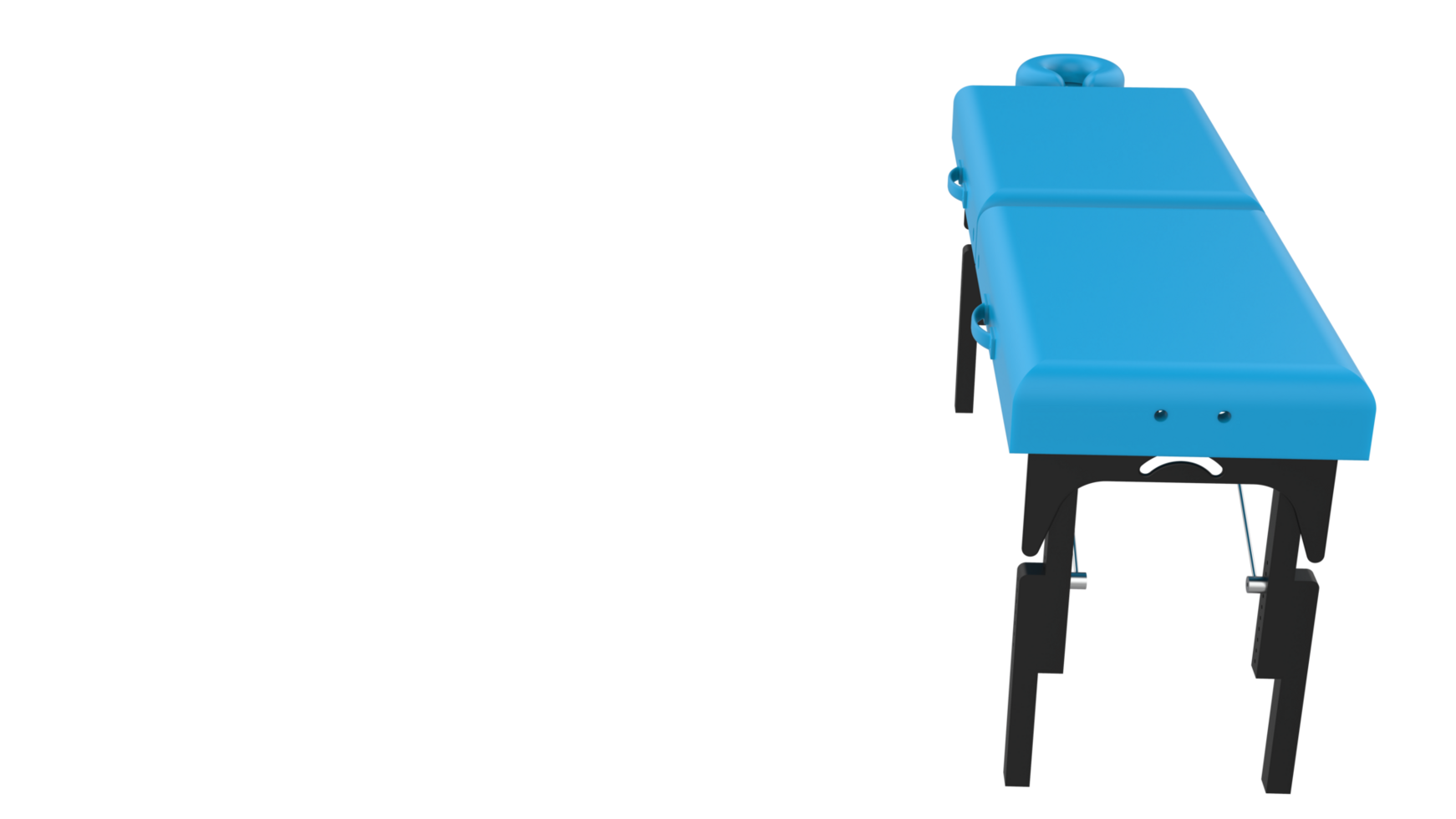 Massage Table Isolated On Background 3d Rendering Illustration 37365245 Png