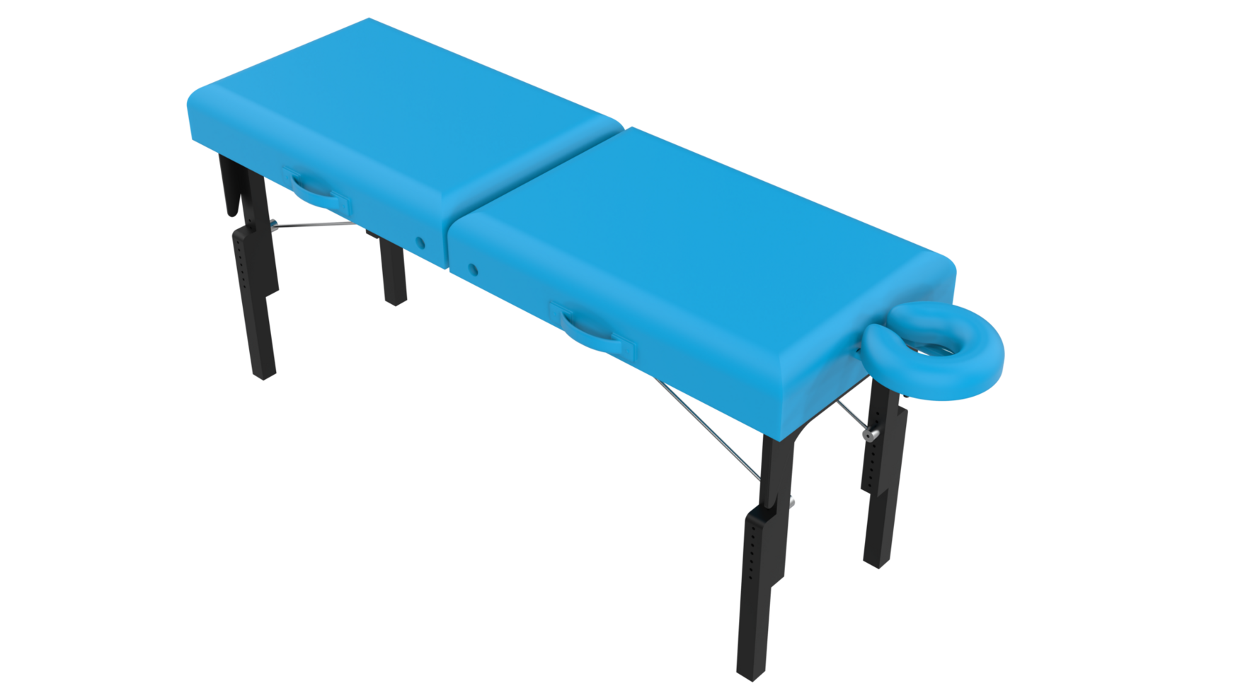 Massage Table Isolated On Background 3d Rendering Illustration 37365257 Png