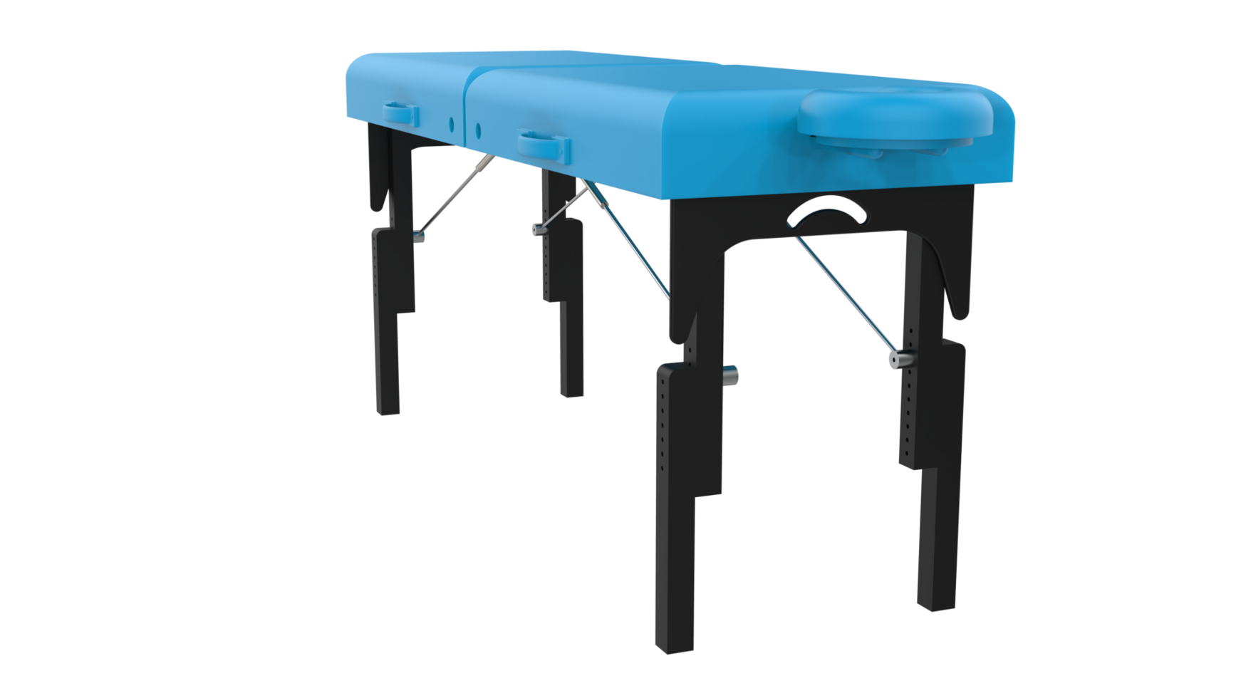 Massage Table Isolated On Background 3d Rendering Illustration 37365264 Png