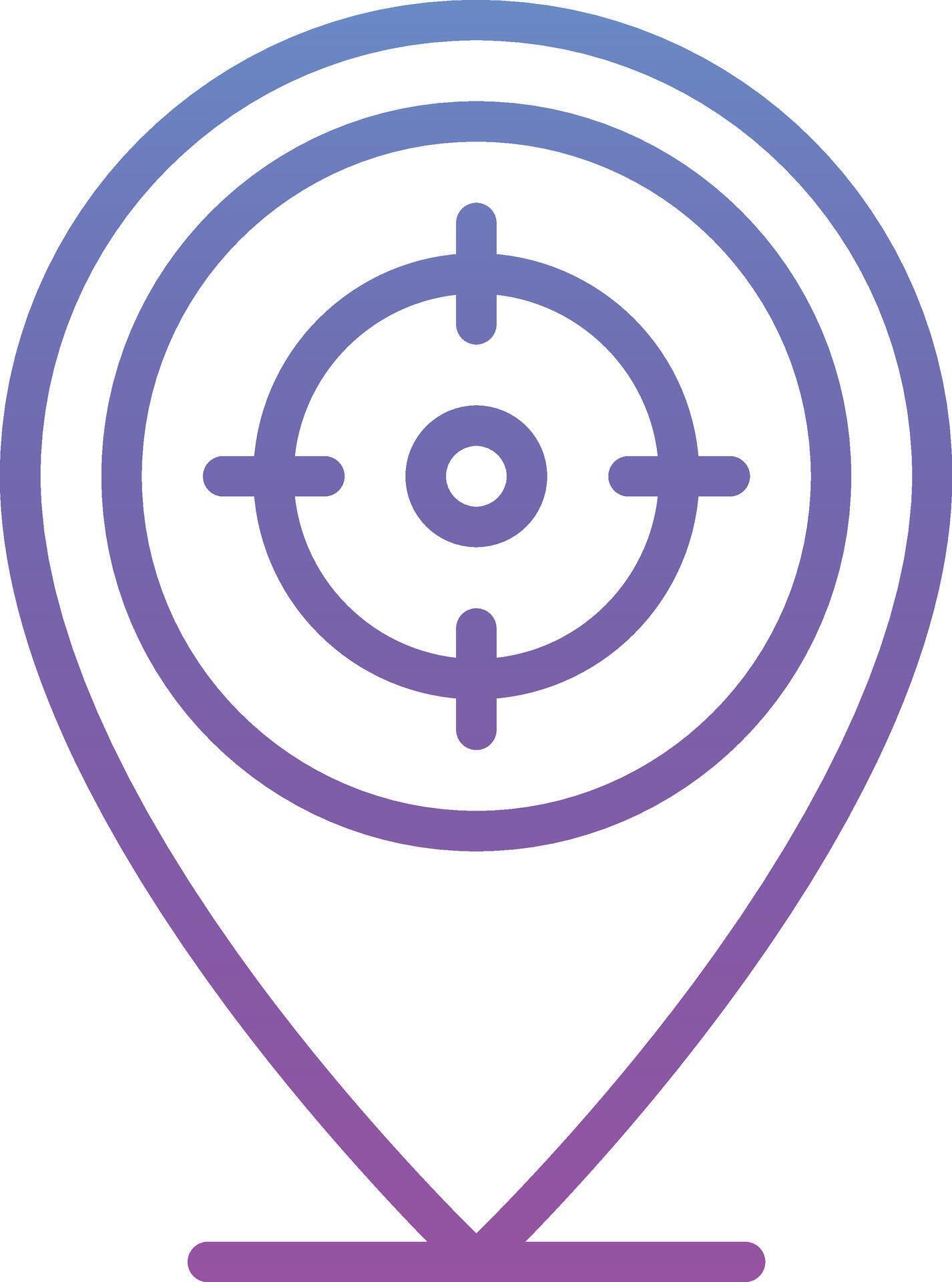 Target Location Vector Icon 37366231 Vector Art at Vecteezy