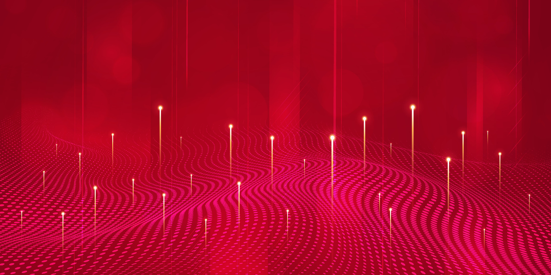 Digital Technology Futuristic Internet Network Connection Red Background Abstract Cloud Cyber