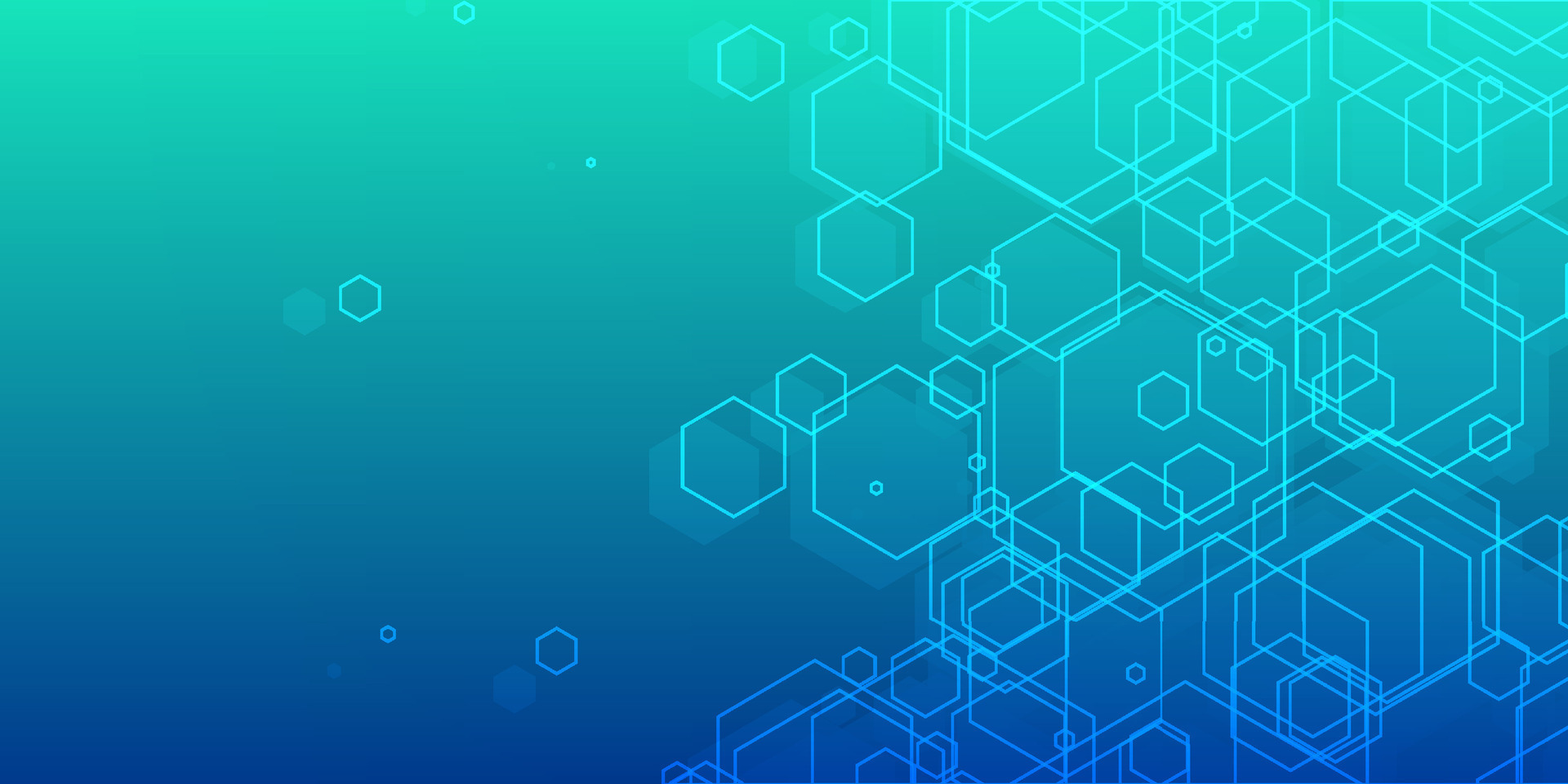 Digital Technology Futuristic Internet Network Connection Blue Green Background Abstract Cloud