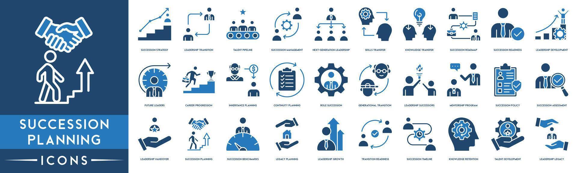 Succession Planning icon set. Included the icons as Succession Strategy ... Succession Planning icon set. Included the icons as Succession Strategy ...