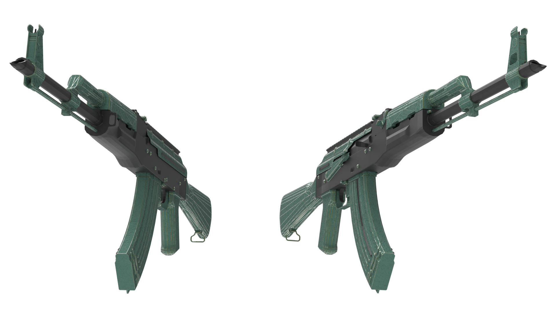 Machine Gun Isolated On Background 3d Rendering Illustration 37375047 Png