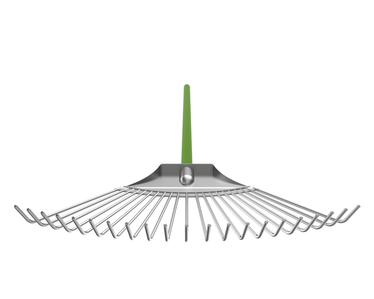 Rake Isolated On Background 3d Rendering Illustration 37375261 Png