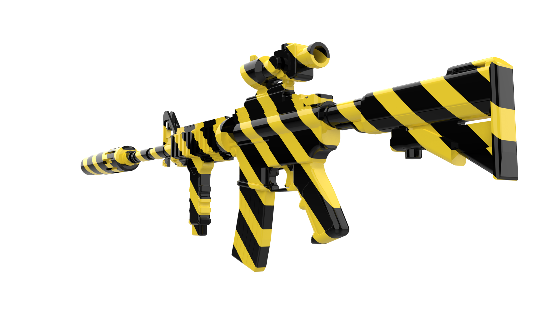 Machine Gun Isolated On Background 3d Rendering Illustration 37375673 Png