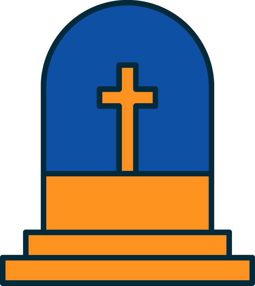 Grave Line Filled Two Colors Icon 37379021 Vector Art at Vecteezy Grave Line Filled Two Colors Icon 37379021 Vector Art at Vecteezy
