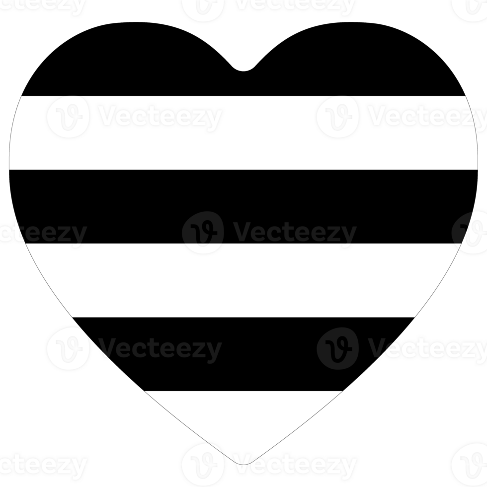 Heterosexual Pride Flag In Shape Lgbt Flag 37388047 Png