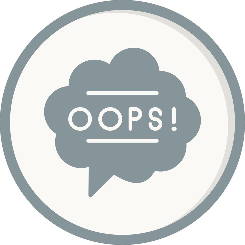 Oops Vector Icon 37403912 Vector Art at Vecteezy