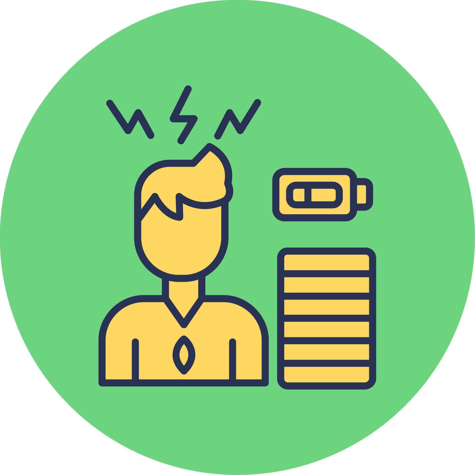 Overwork Vector Icon 37416607 Vector Art at Vecteezy