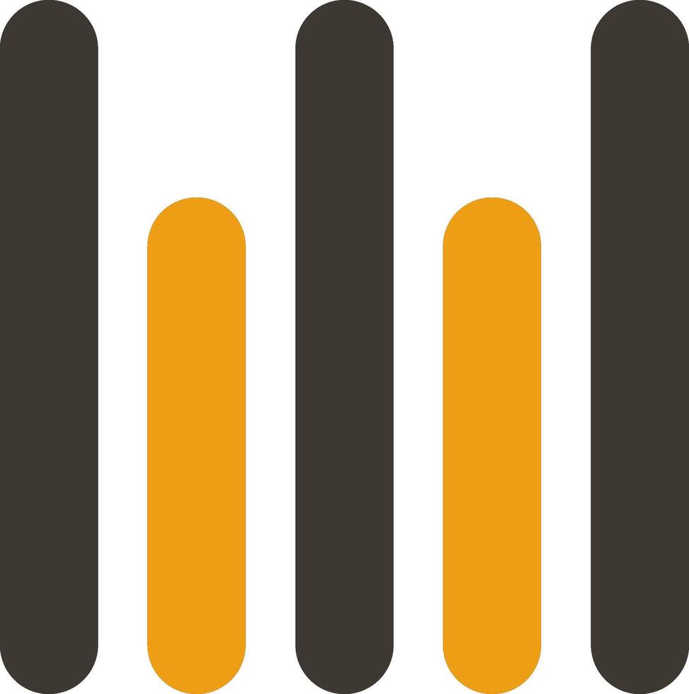 Vertical Align Bottom Glyph Two Colour Icon 37423135 Vector Art At Vecteezy