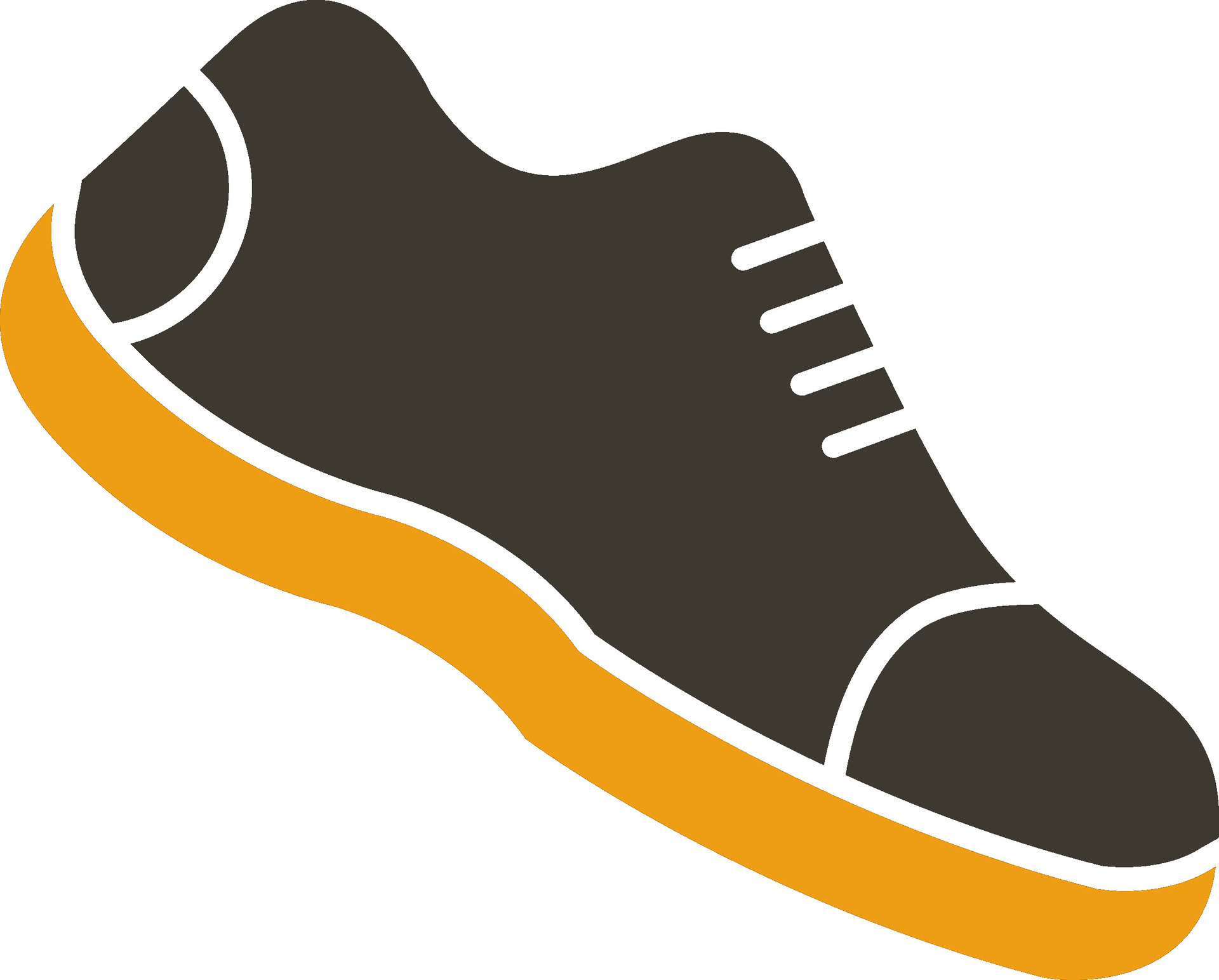 Running Shoes Glyph Two Colour Icon 37423914 Vector Art At Vecteezy
