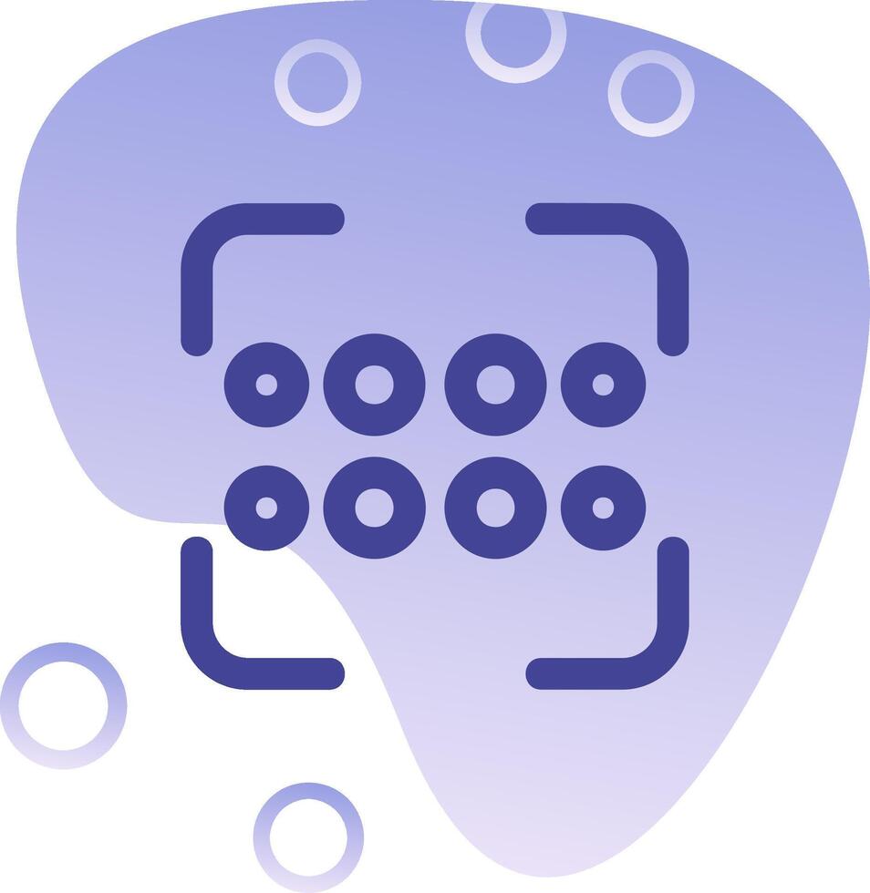Reorder Dots Horizontal Gradient Bubble Icon 37436200 Vector Art At
