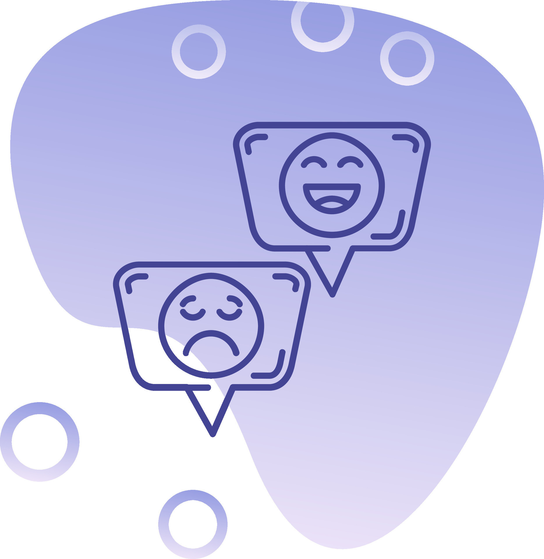 Emojis Gradient Bubble Icon 37436591 Vector Art at Vecteezy