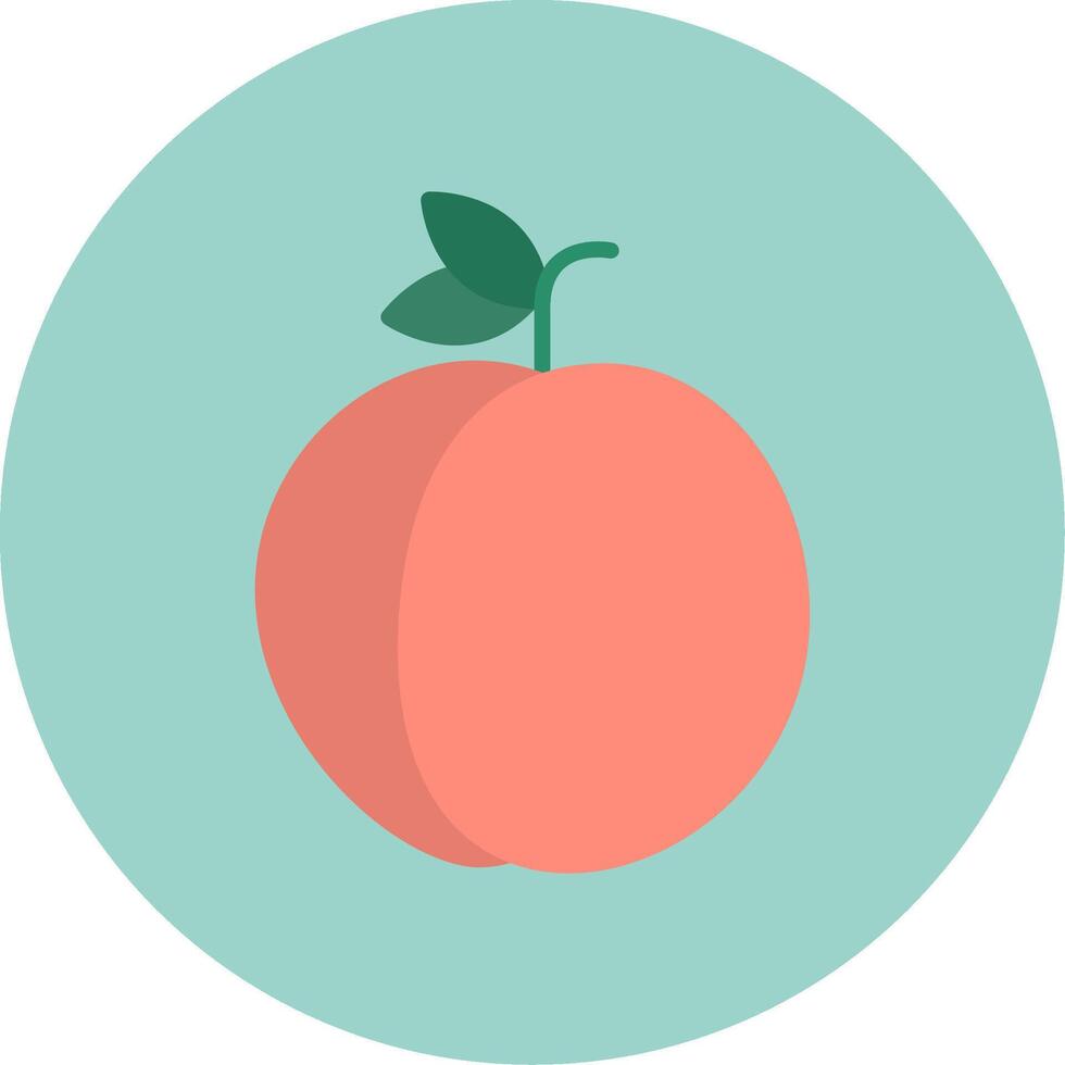 Peach Flat Circle Icon 37439866 Vector Art At Vecteezy