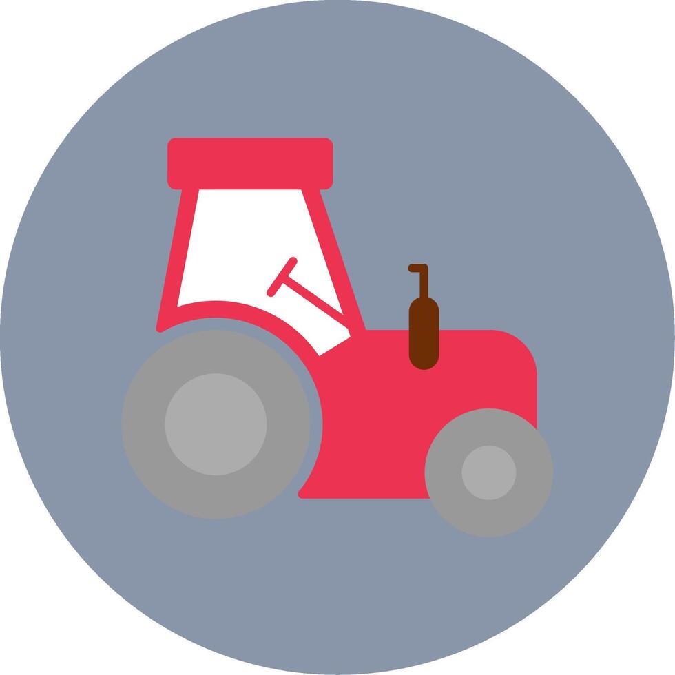 Tractor Flat Circle Icon 37440708 Vector Art at Vecteezy