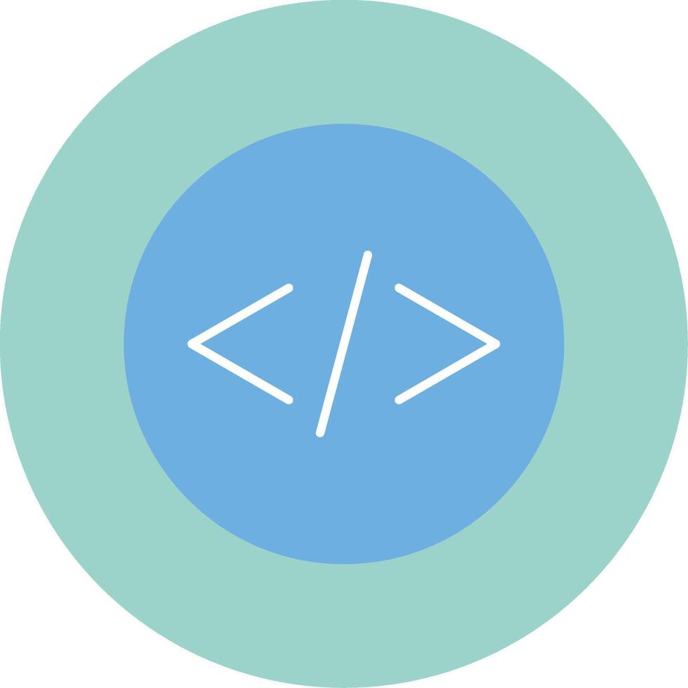 Coding Flat Circle Icon 37443150 Vector Art at Vecteezy