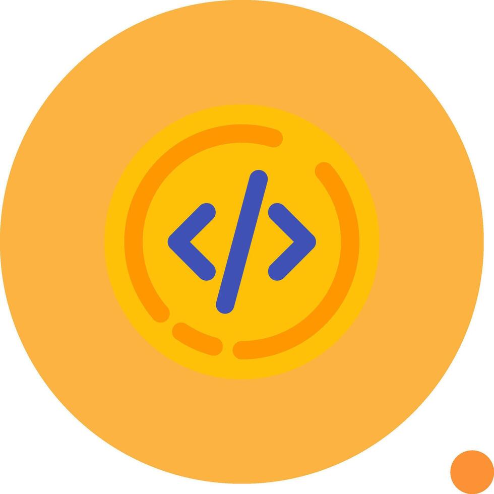Code Long Circle Icon 37444362 Vector Art at Vecteezy