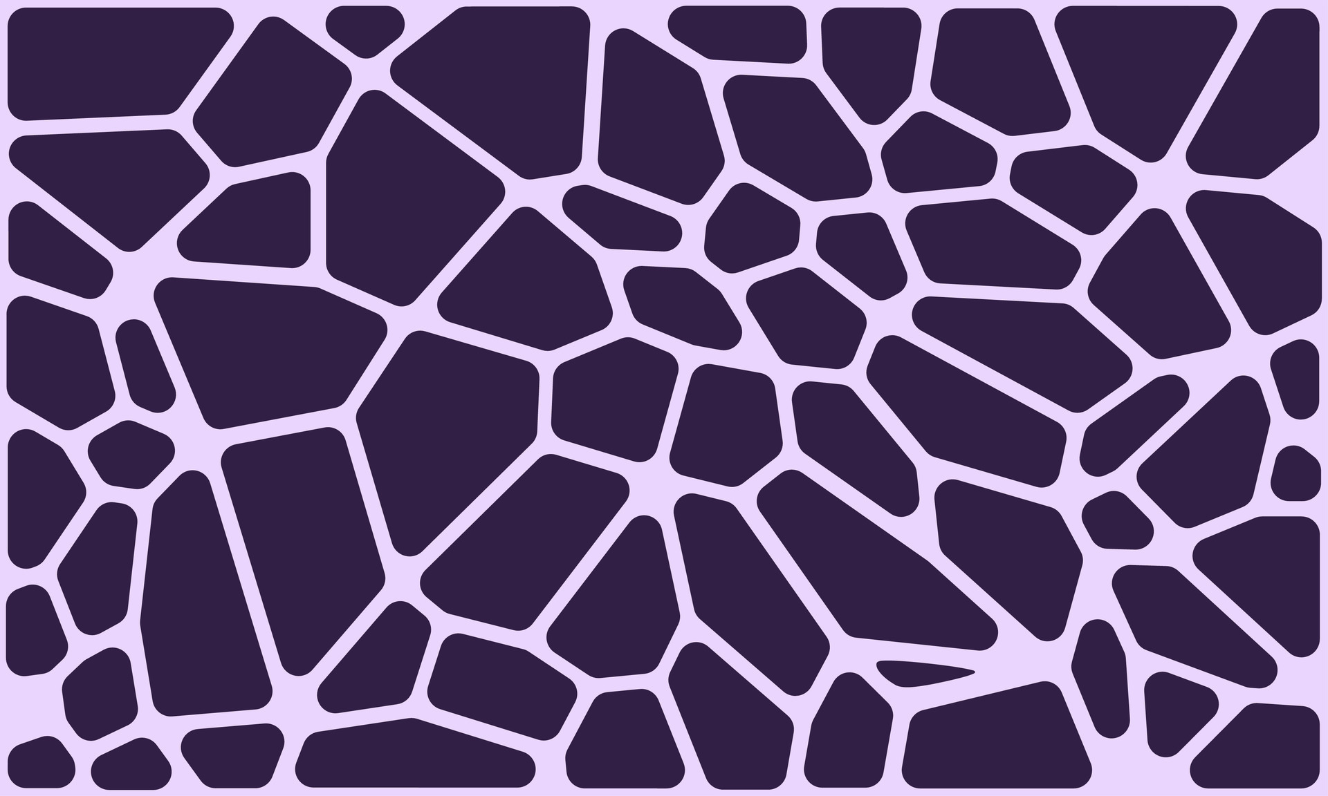 Voronoigeometric Pattern Background Forming Stone Foundation Array