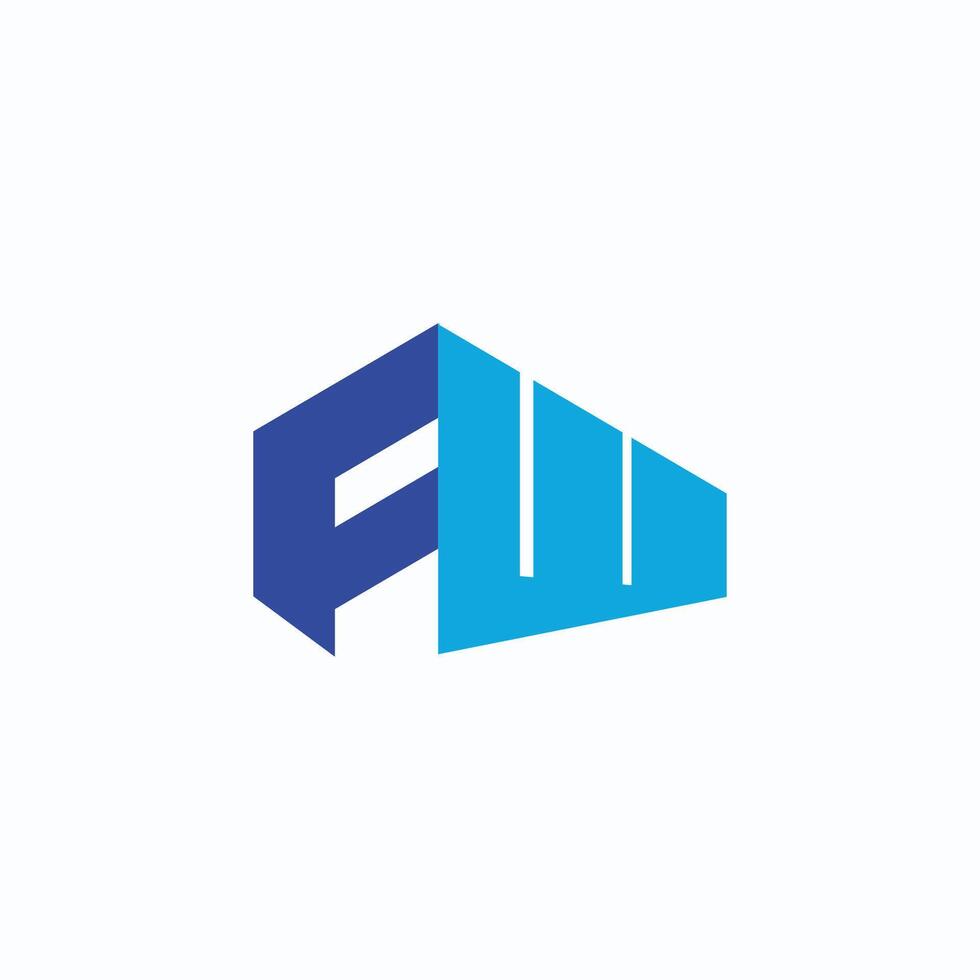 Initial letter fw or wf logo design template 37462659 Vector Art at ... Initial letter fw or wf logo design template 37462659 Vector Art at ...
