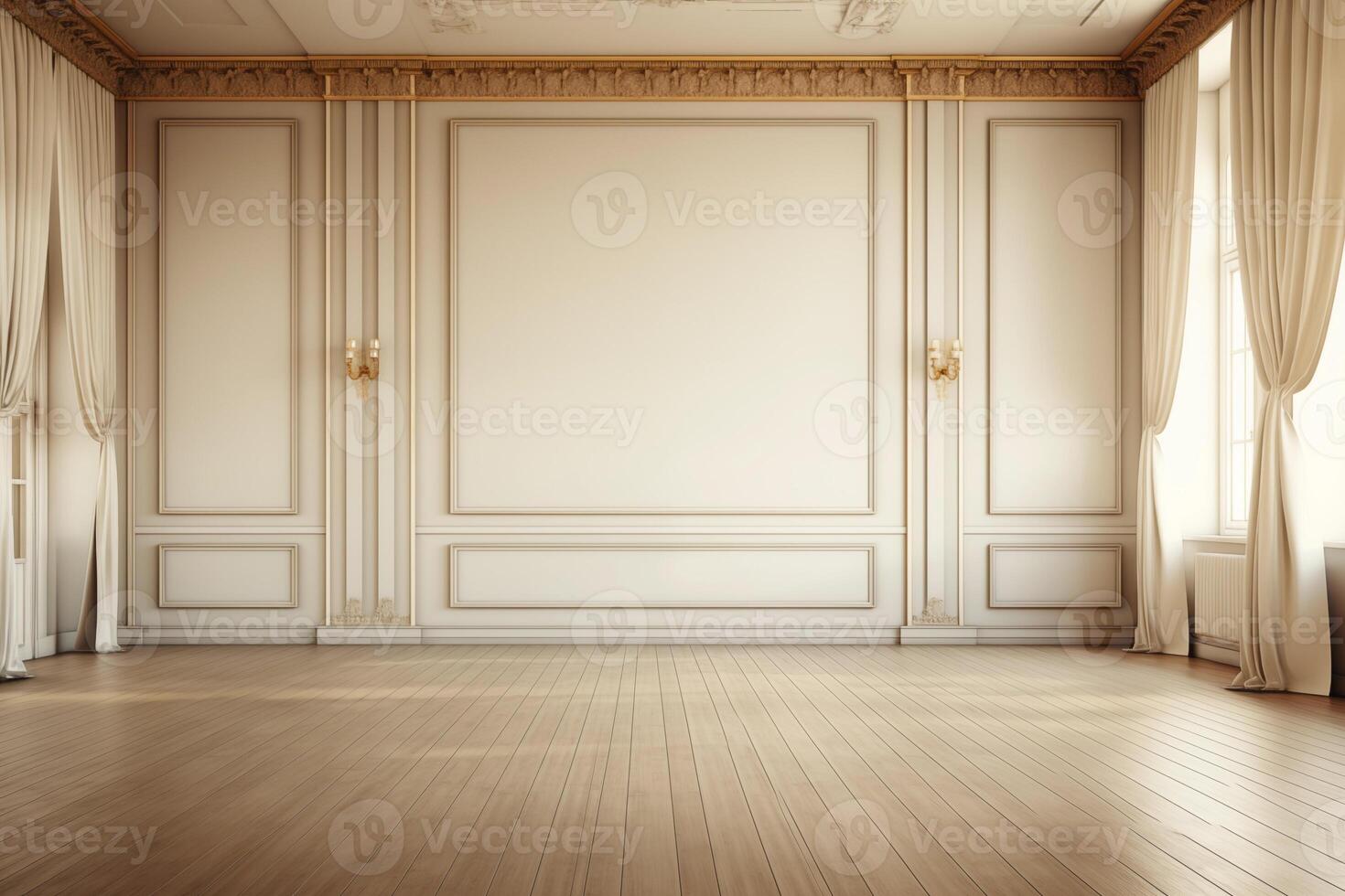 Empty Modern Interior Empty Room Interior Design, Open Space With