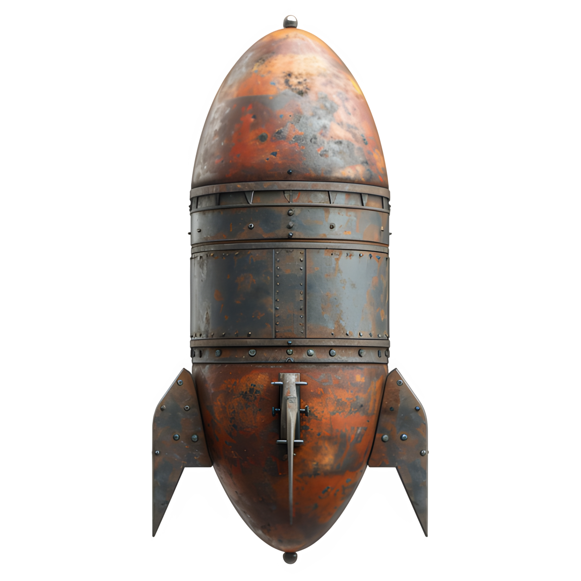AI generated missile bullet isolated on transparent background ,generative ai 37481502 PNG