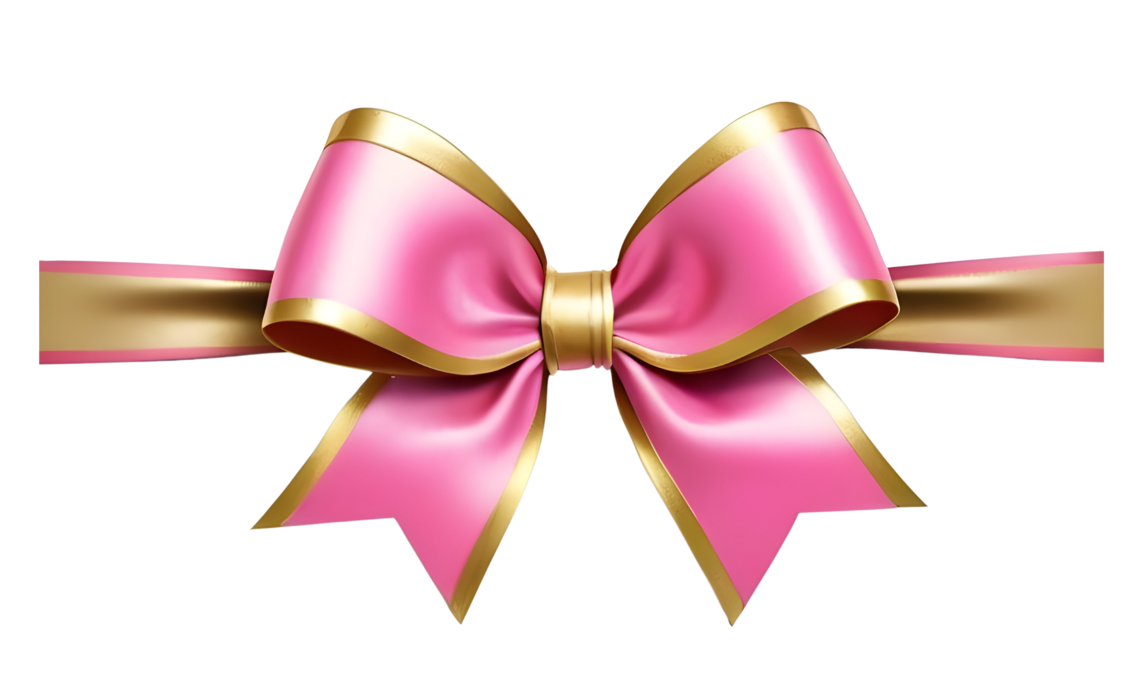 ai generado rosado arcos con un oro línea. ideal para san valentin ... ai generado rosado arcos con un oro línea. ideal para san valentin ...