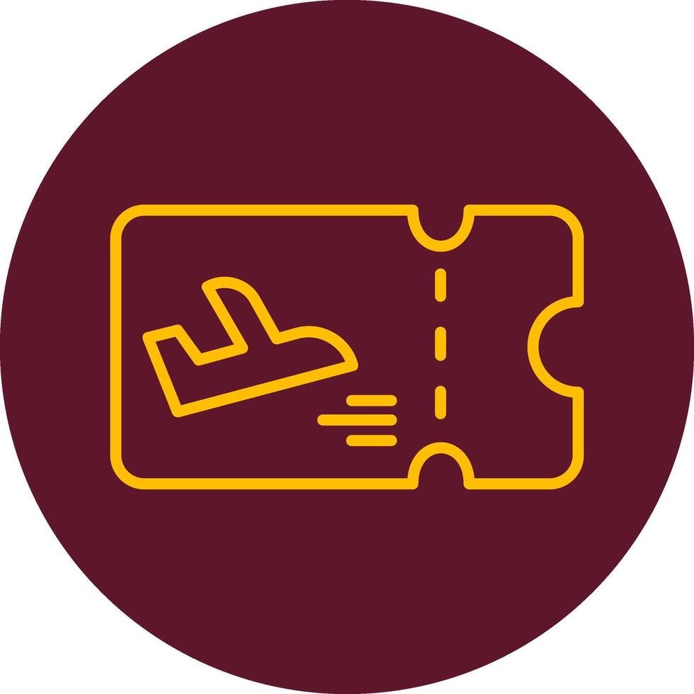 Boarding Pass Vector Icon 37491233 Vector Art At Vecteezy