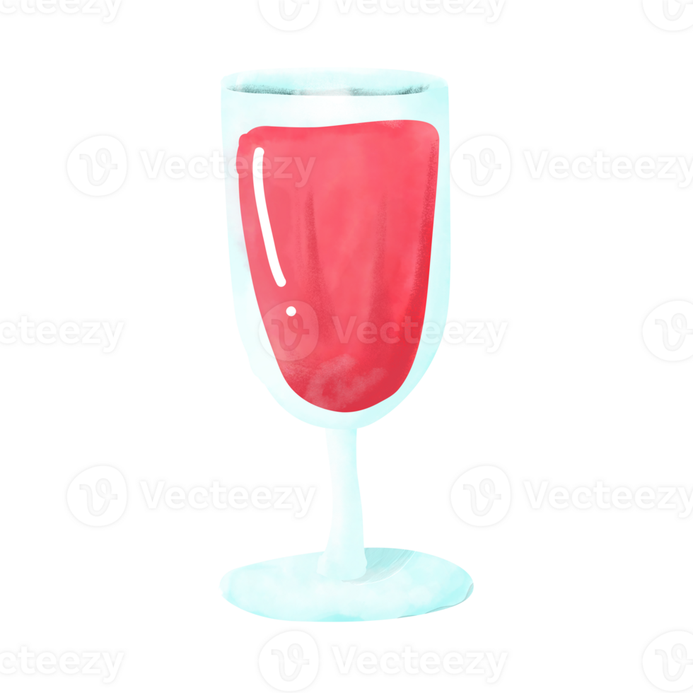 Red Wine Glass 37492245 Png