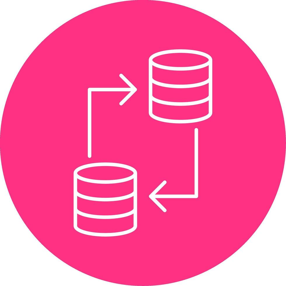Data Transfer Line Multicircle Icon 37497245 Vector Art at Vecteezy