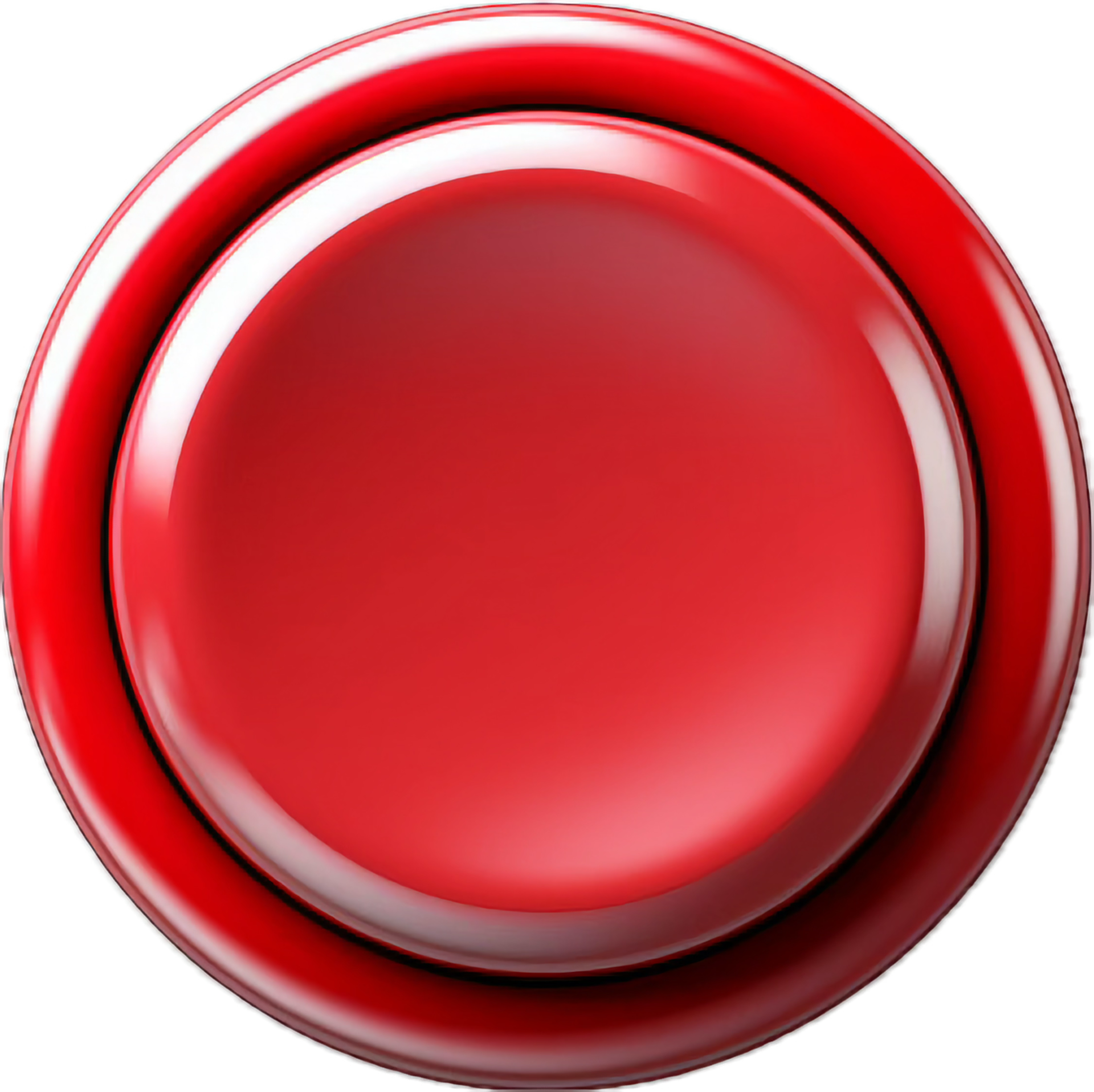 ai gerado vermelho empurrar botão png 37497474 PNG