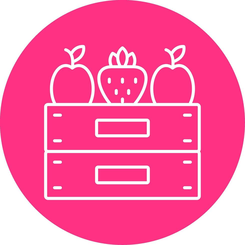 Fruit Box Line Multicircle Icon 37498664 Vector Art at Vecteezy
