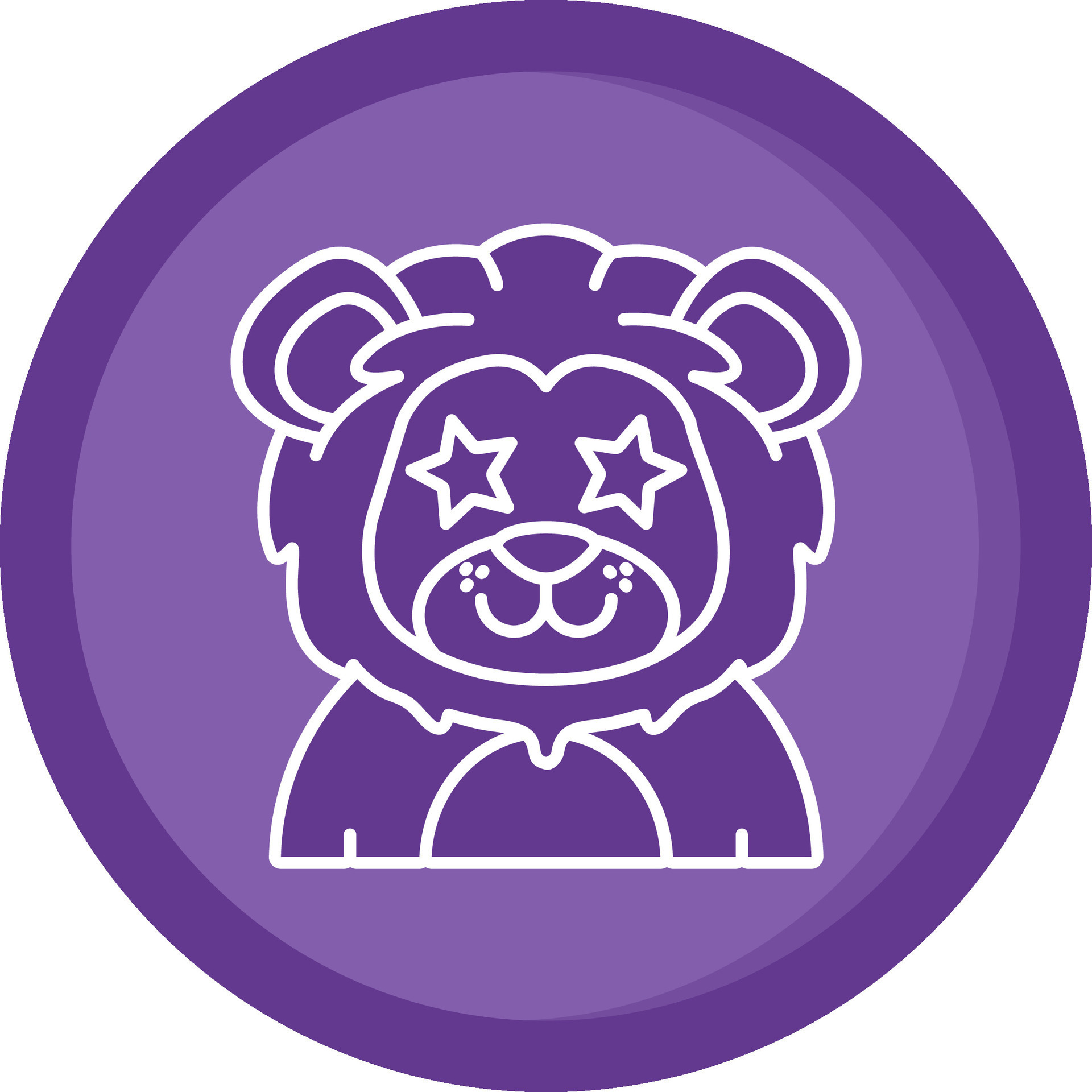Famous Solid Purple Circle Icon 37503929 Vector Art at Vecteezy