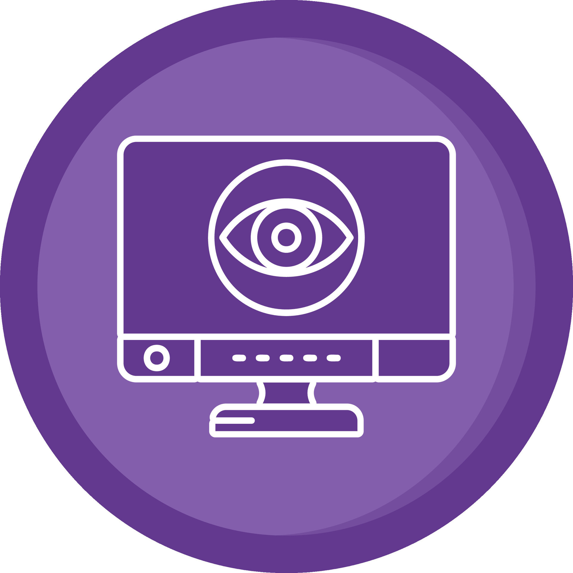 View Solid Purple Circle Icon 37504208 Vector Art at Vecteezy