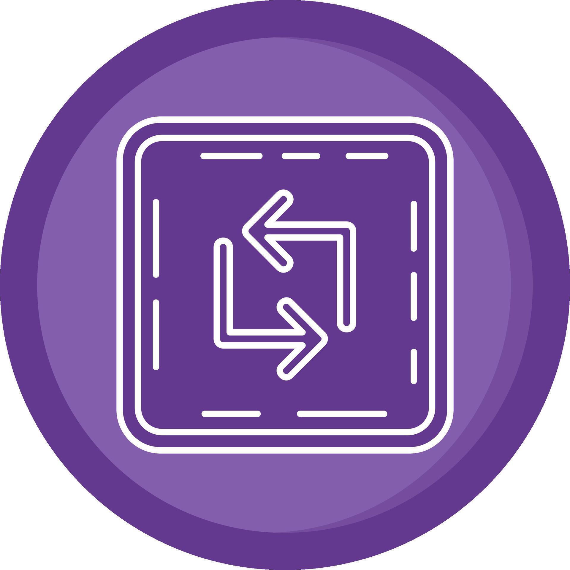 Loop Solid Purple Circle Icon 37505818 Vector Art at Vecteezy