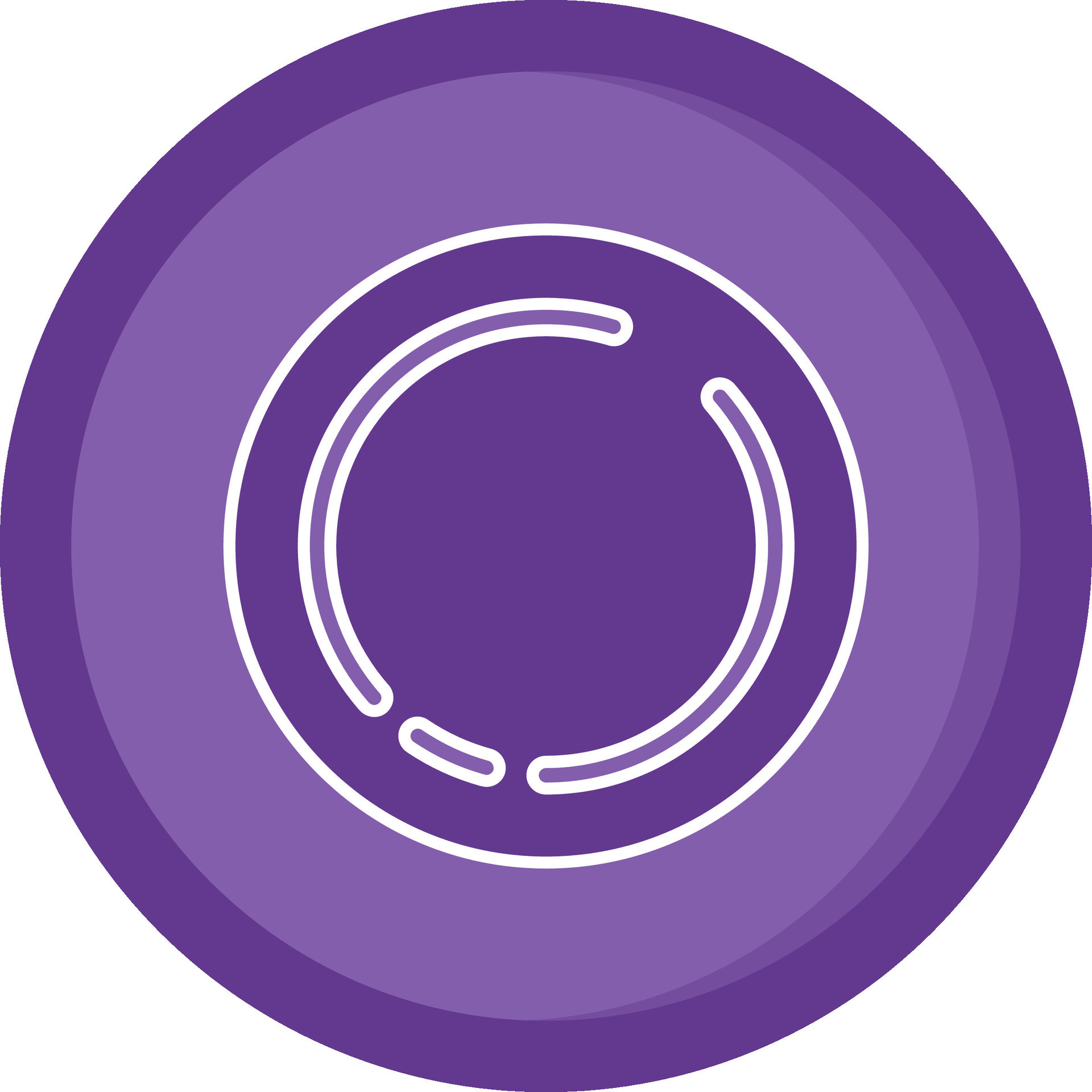 Circle Solid Purple Circle Icon 37506053 Vector Art at Vecteezy