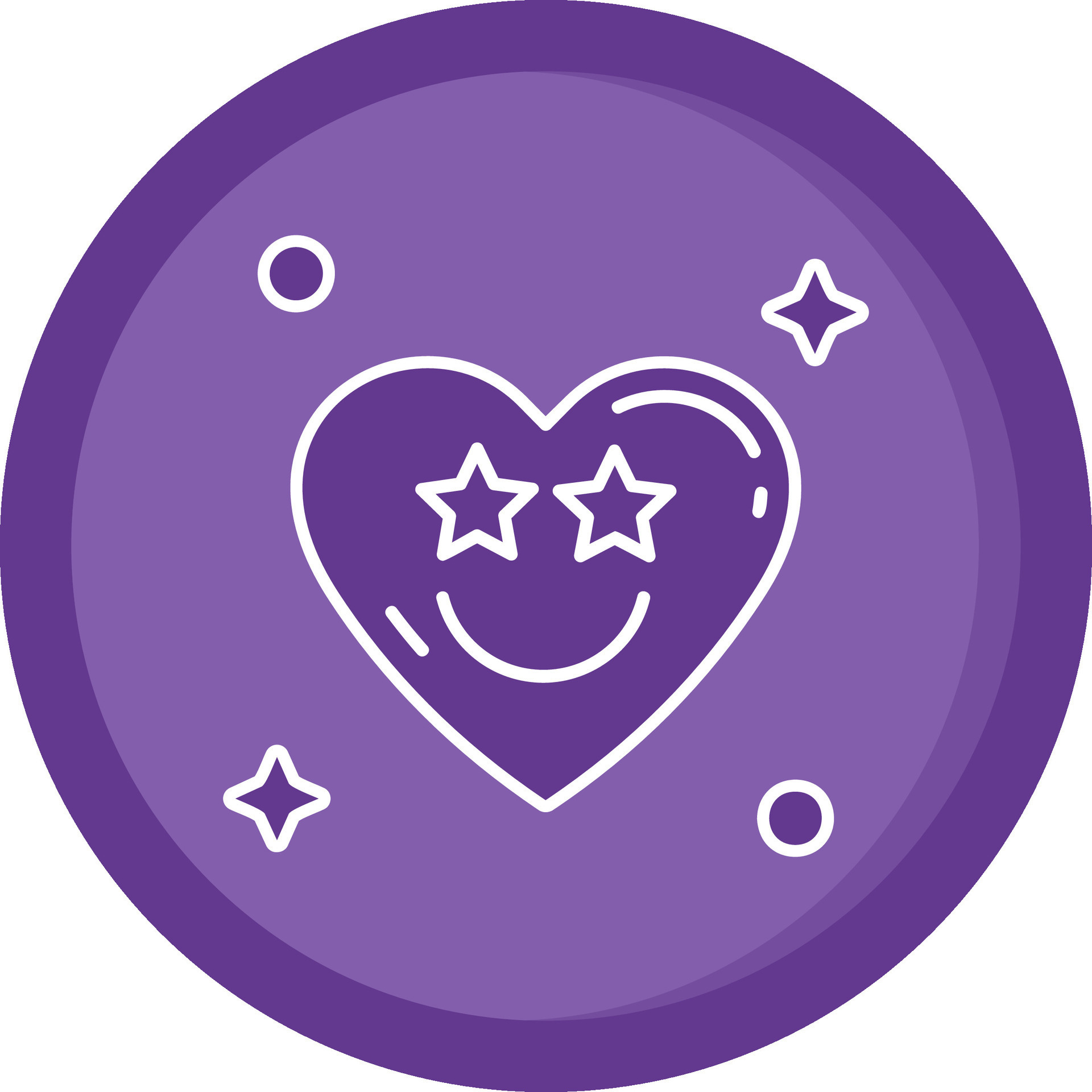 Famous Solid Purple Circle Icon 37506175 Vector Art at Vecteezy