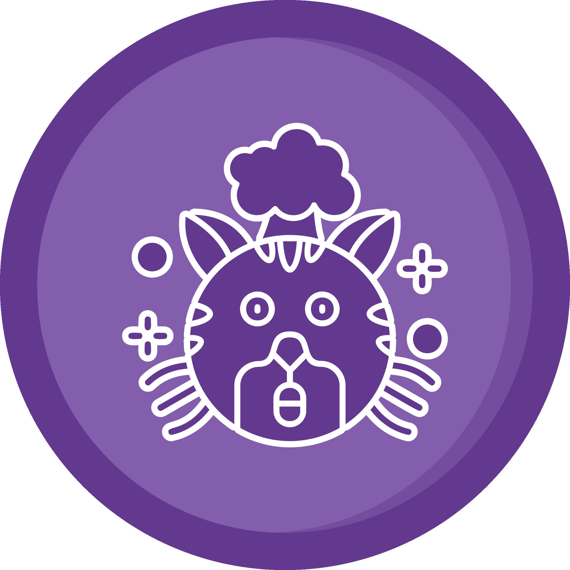 Exploding Solid Purple Circle Icon 37506853 Vector Art at Vecteezy