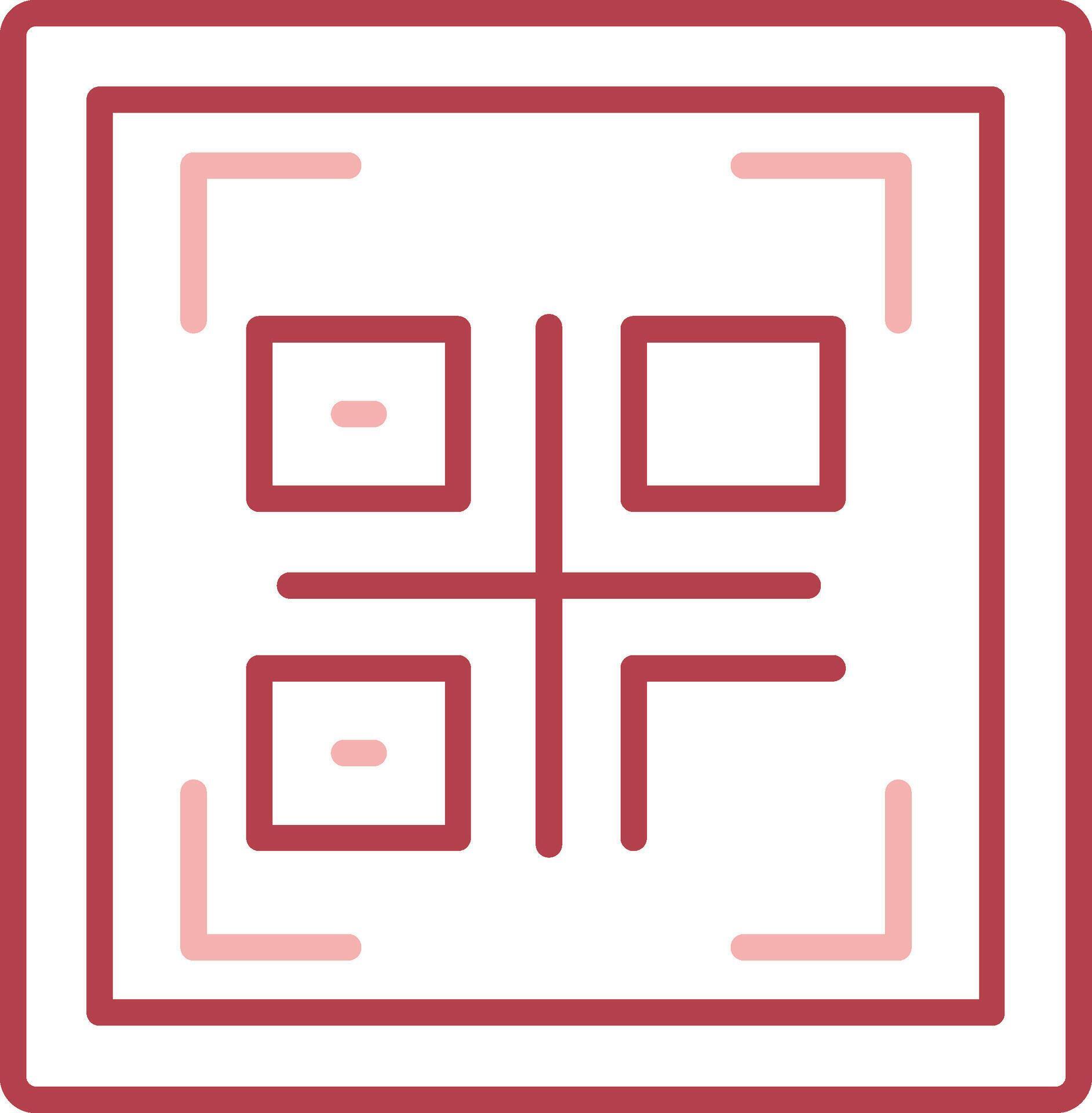 Qr Code Solid Two Color Icon 37511324 Vector Art at Vecteezy