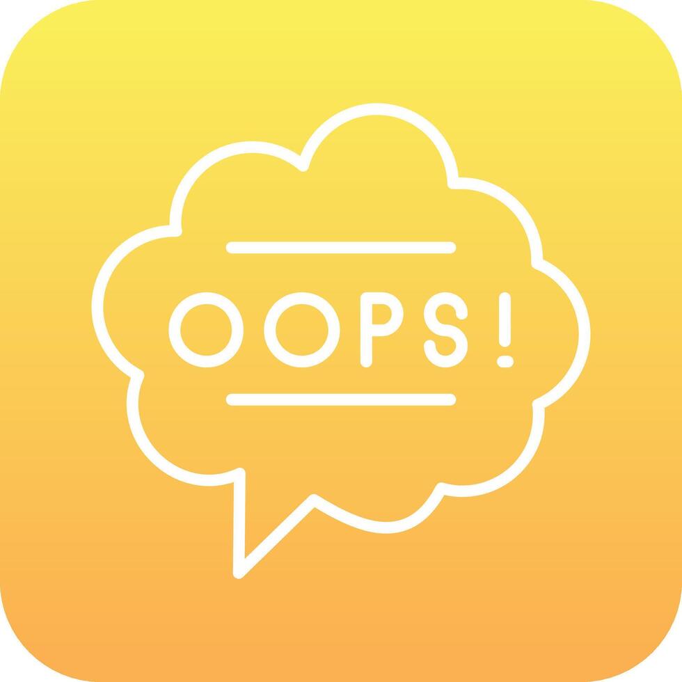 Oops Vector Icon 37516433 Vector Art at Vecteezy