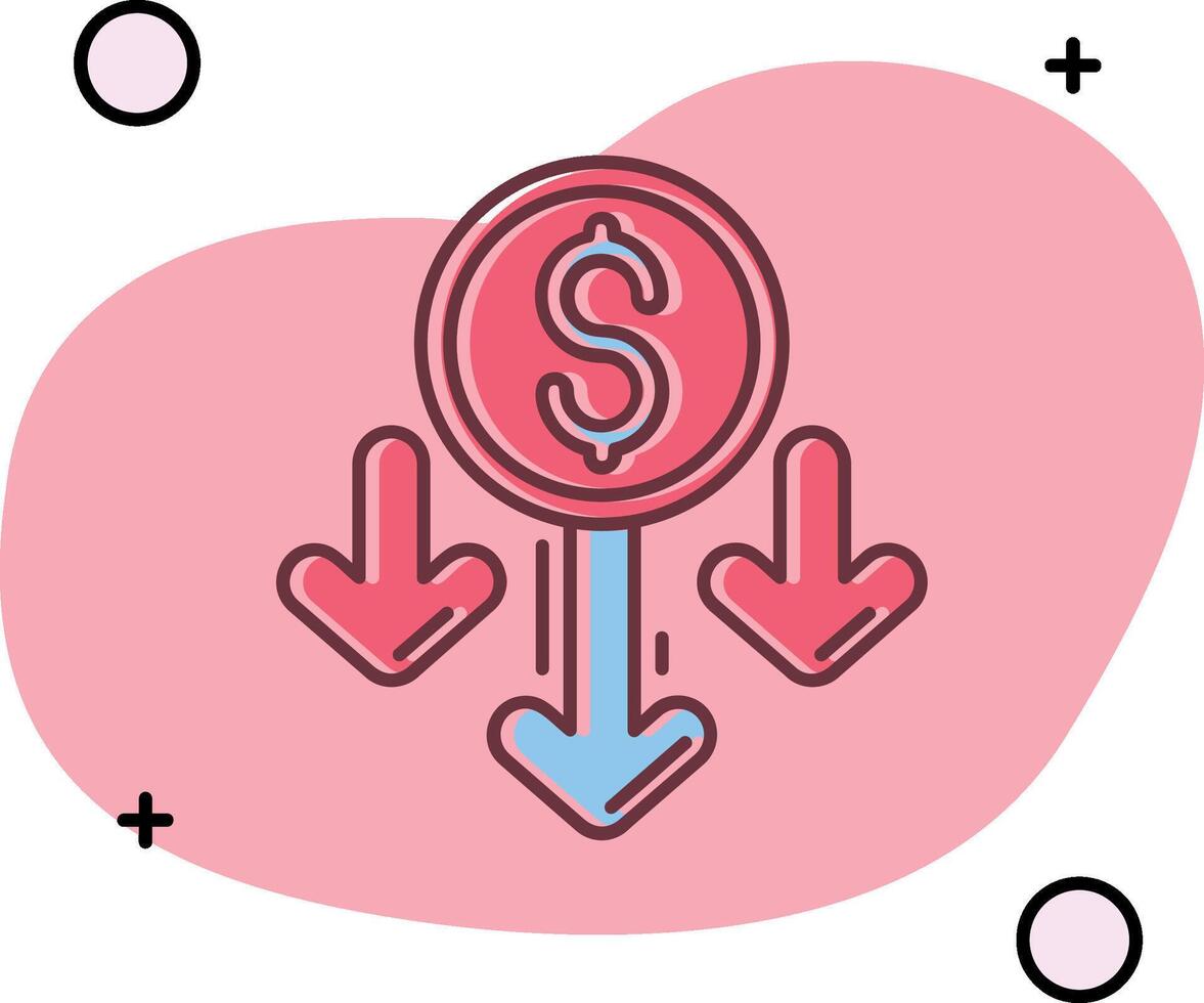 Decrease Slipped Icon 37516983 Vector Art at Vecteezy