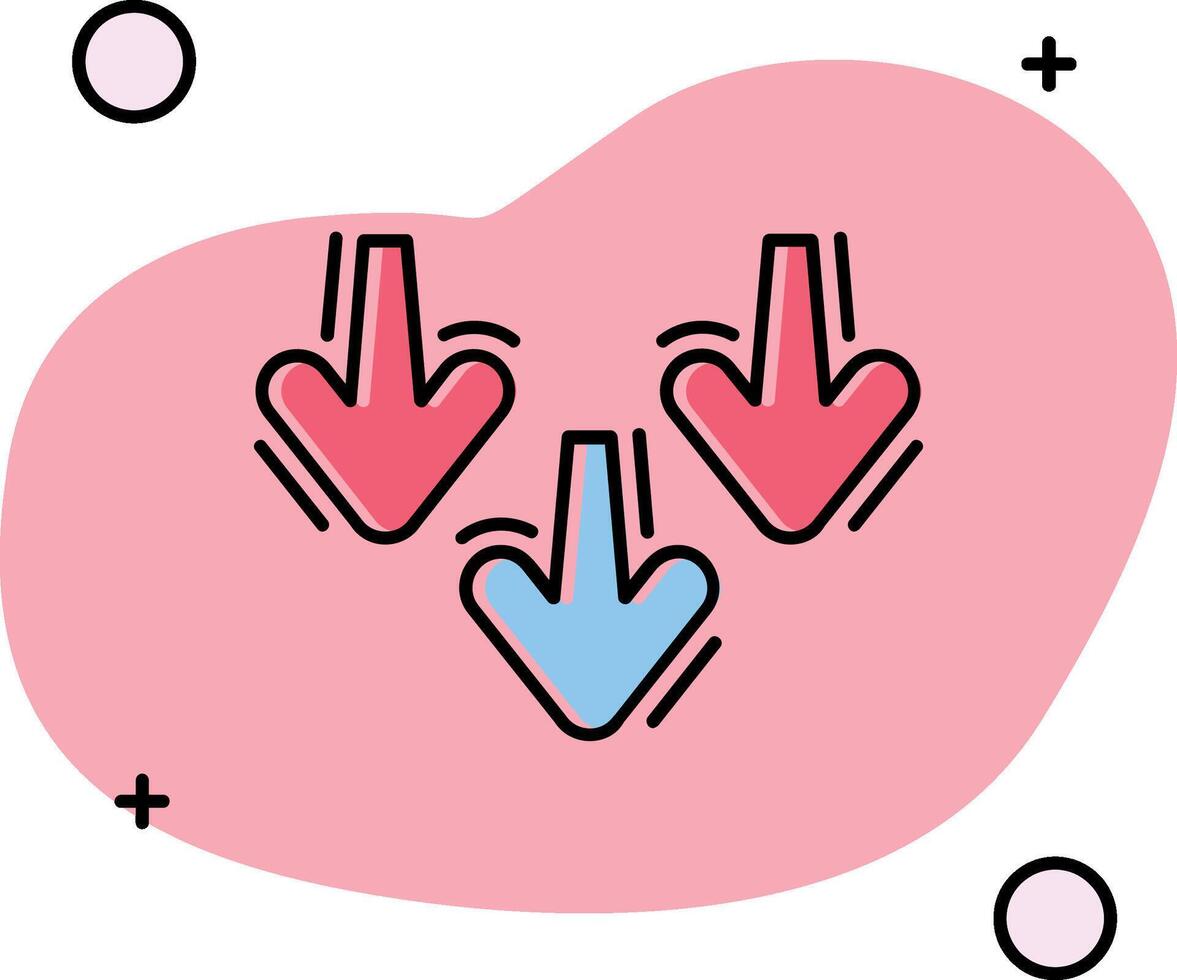 Decrease Slipped Icon 37521068 Vector Art at Vecteezy