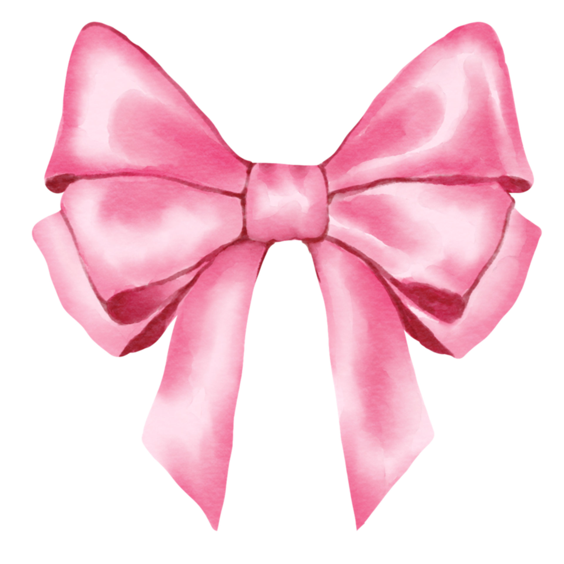 Ribbon Pink Bows 37522299 Png