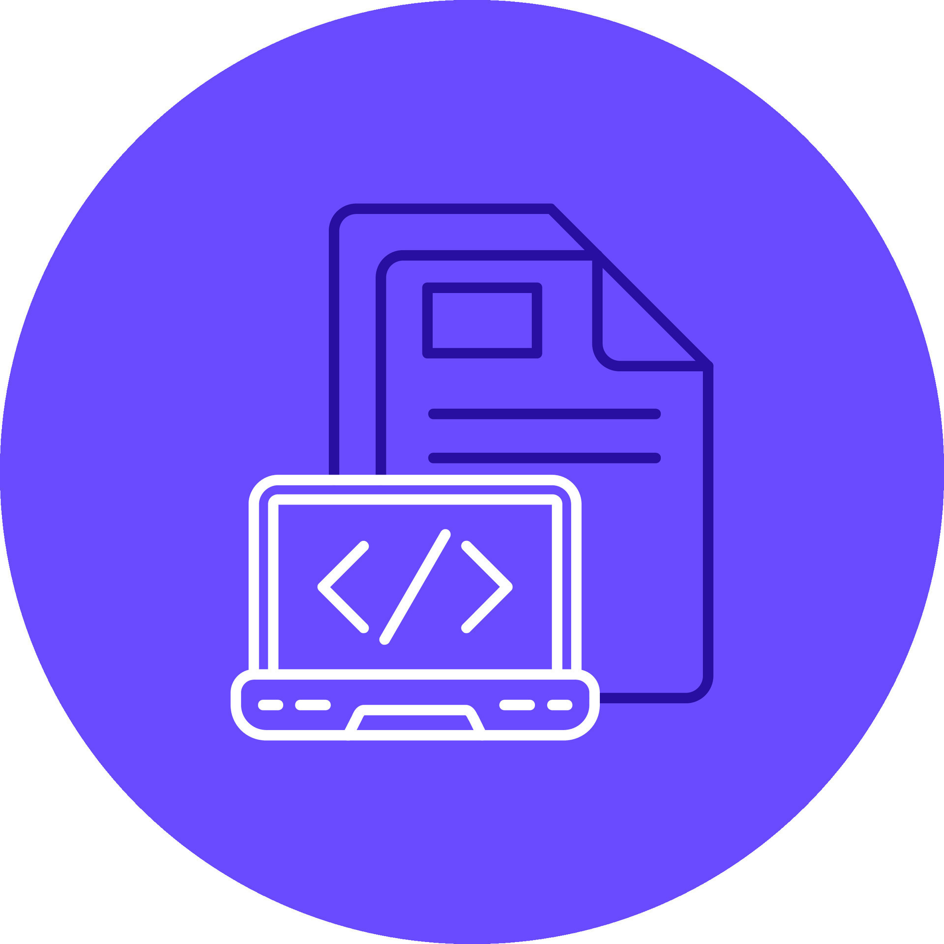 Coding Duo Tune Color Circle Icon 37525812 Vector Art At Vecteezy