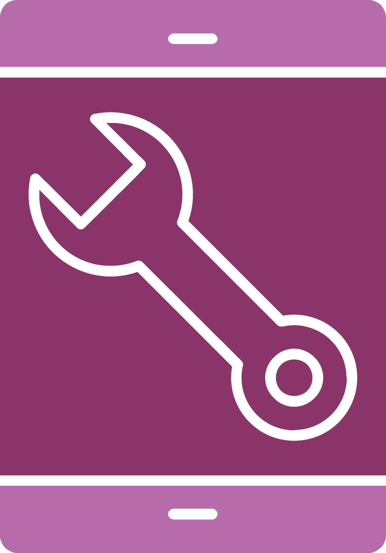 Mobilephone Support Glyph Two Colour Icon 37530995 Vector Art at Vecteezy