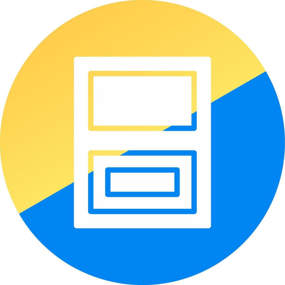 glyph Two Color Circle Design 37645590 Vector Art at Vecteezy