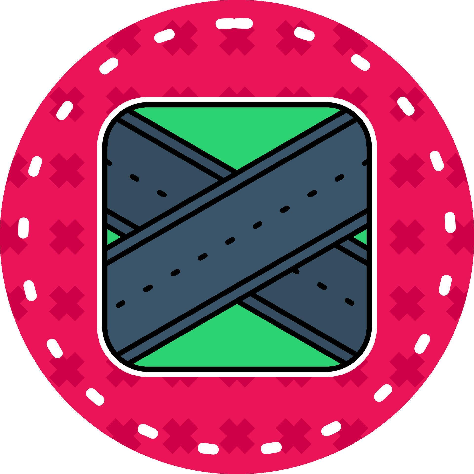 Overpass Line Filled Sticker Icon 37711286 Vector Art At Vecteezy