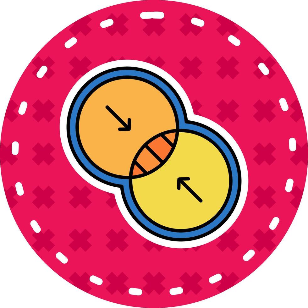 Combine Line Filled Sticker Icon 37713617 Vector Art at Vecteezy Combine Line Filled Sticker Icon 37713617 Vector Art at Vecteezy