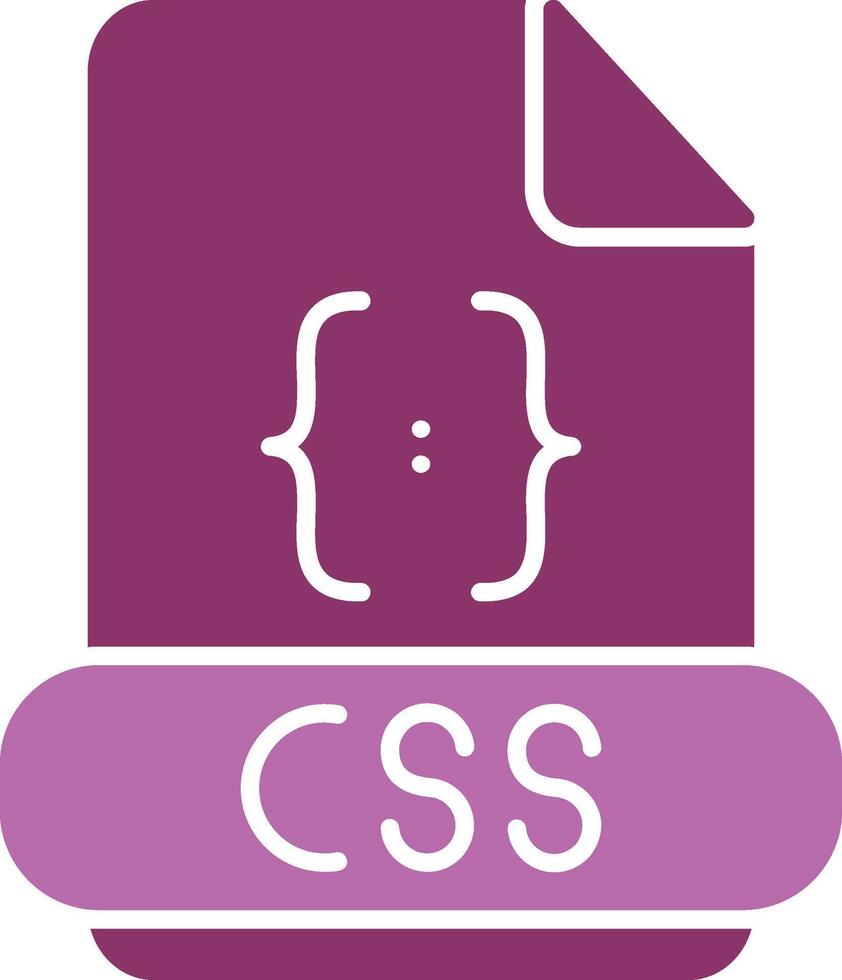 Css Glyph Two Colour Icon 37717958 Vector Art at Vecteezy